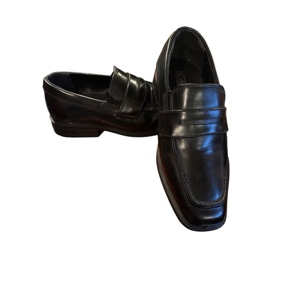 Borelli | Shoes | Borelli Boys Black Duran Dress Shoes Size 3 Loafers ...